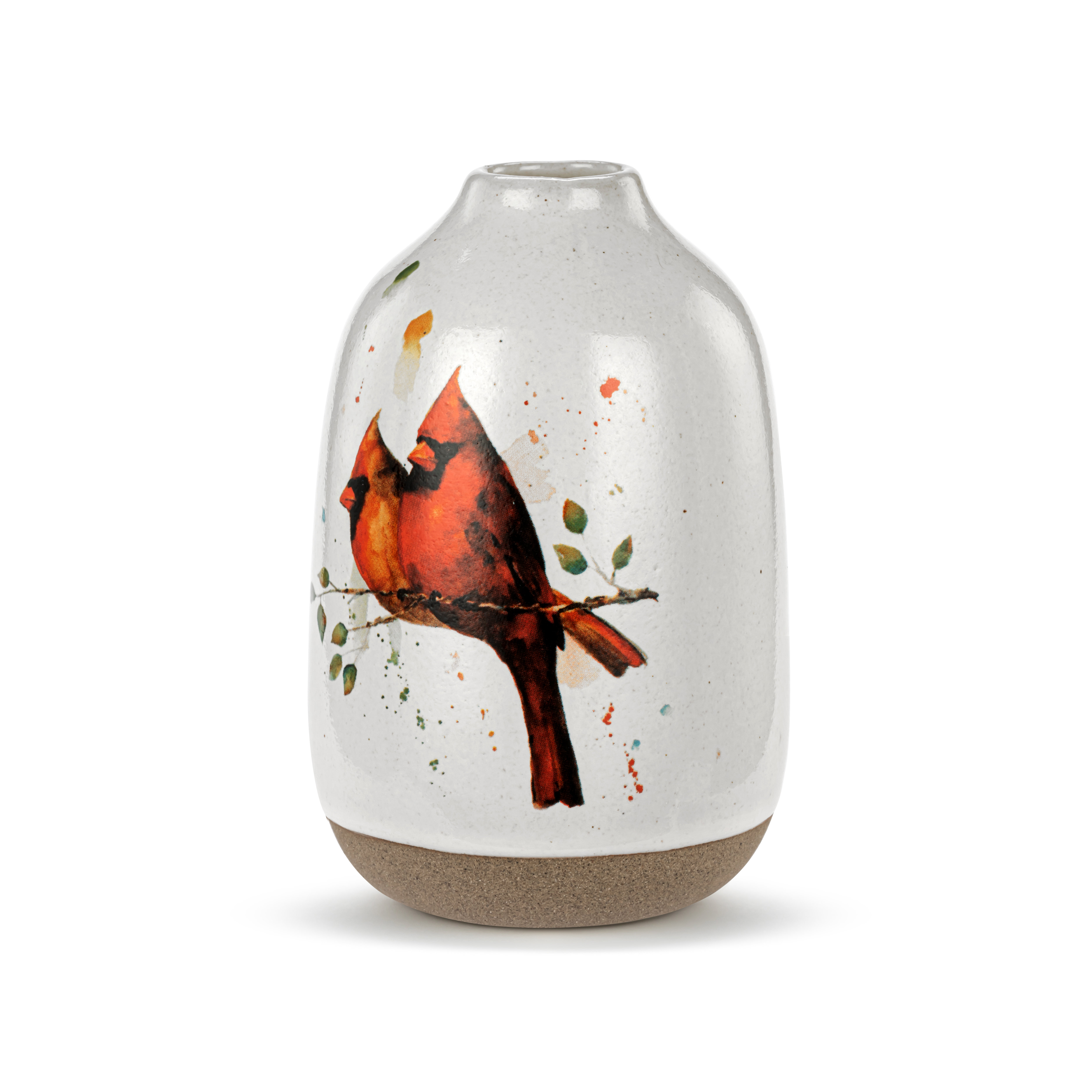 DEMDACO Cardinal Collection Cardinal Pair Bud Vase - 5In | Wayfair