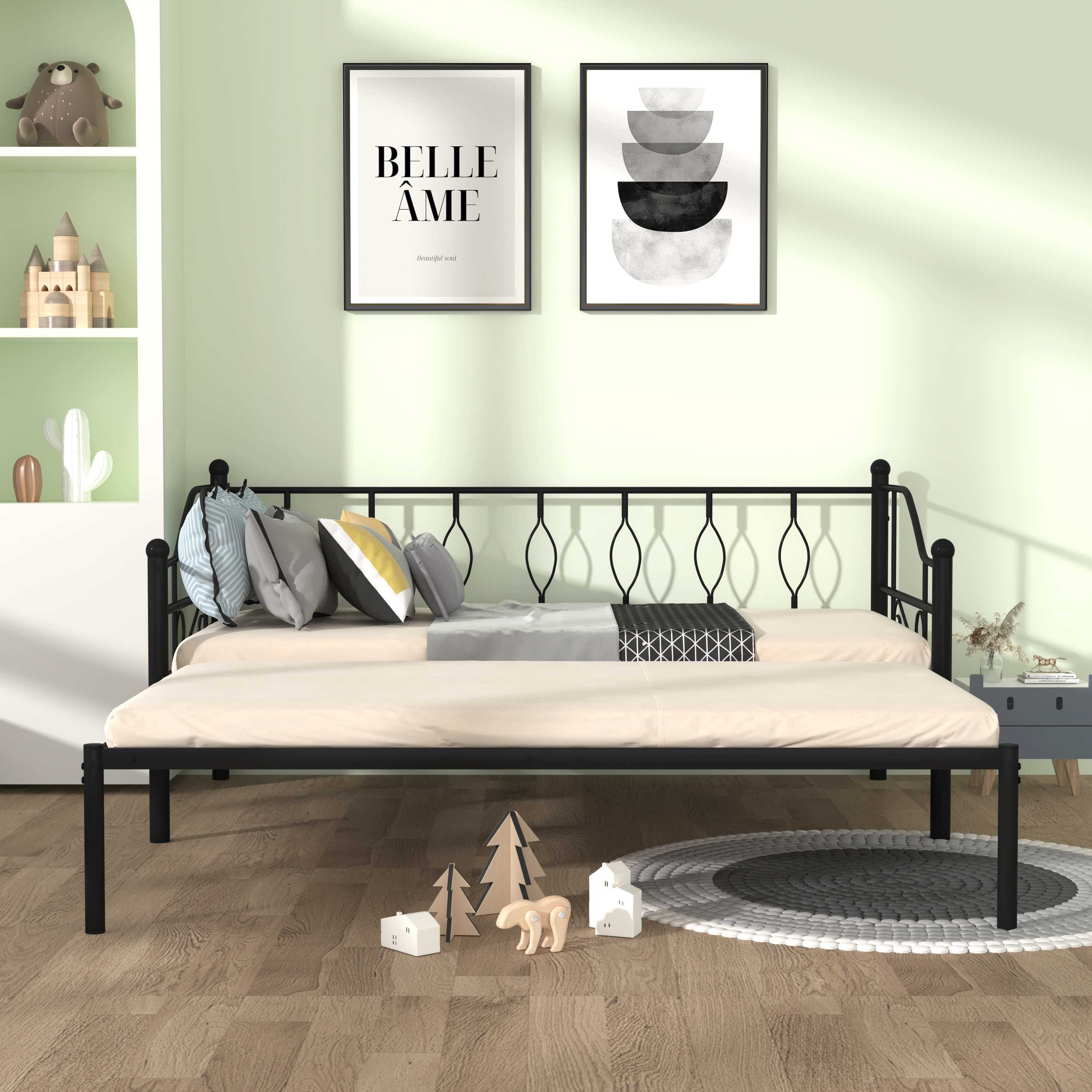 Isabelle & Max™ Brookman Twin Platform Bed | Wayfair