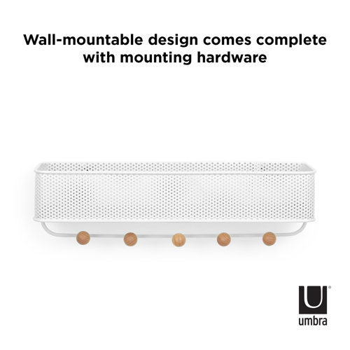 Umbra Estique Metal Wall Organizer with Key Hooks & Reviews | Wayfair