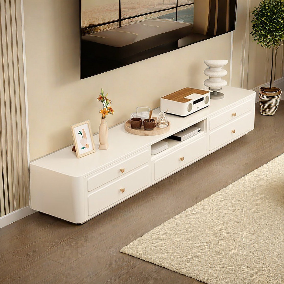 Creature B Comforts Modern simple TV cabinet | Wayfair