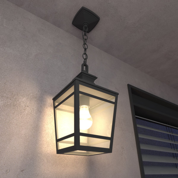 Winston Porter Lanternelite Outdoor Pendant Light E26 Socket, 14.5 ...