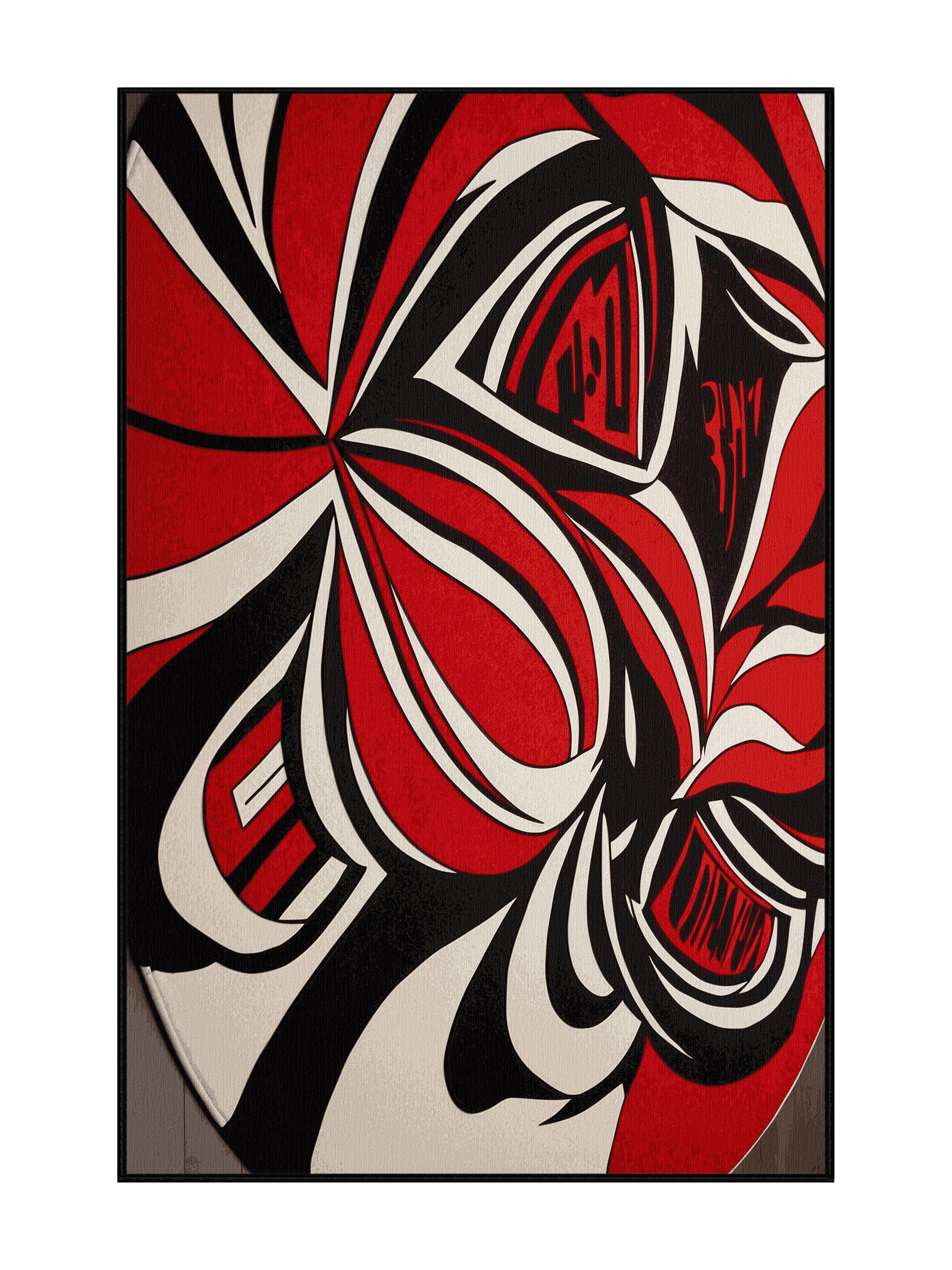 Wrought Studio™ Cerise Passion Rug | Wayfair