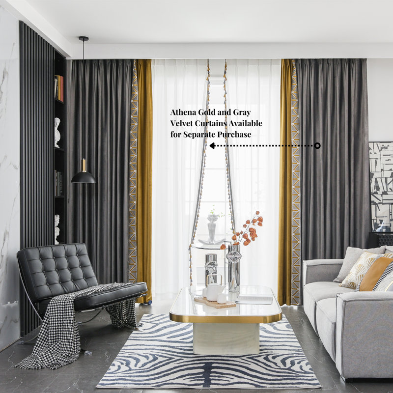 Visionary Home Athena Rayon Curtains & Reviews | Wayfair