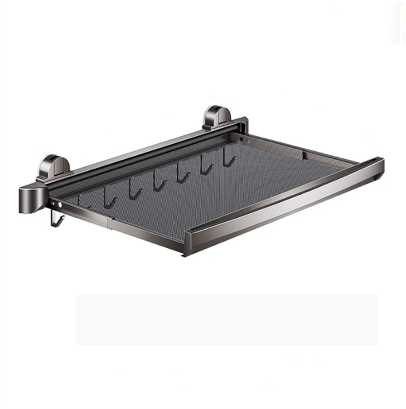 Thrones Designs Suction Cup Balcony Drying Rack, Indoor Foldable Mesh ...