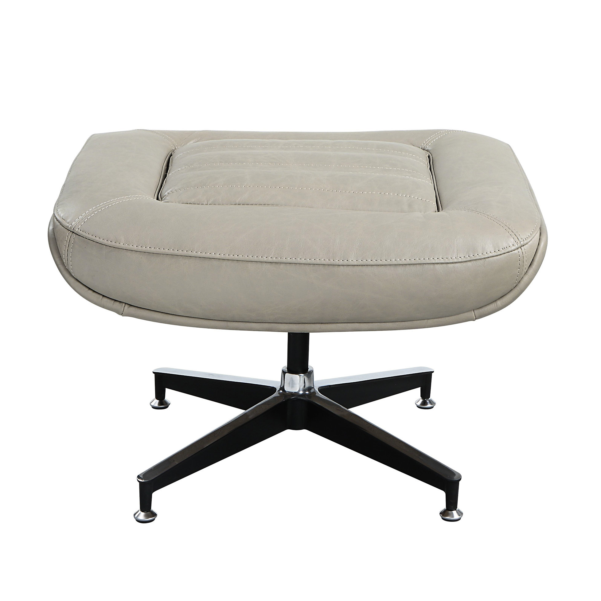 George Oliver Top Grain Leather , Gray Color, 24 Inches, 22, 17 High ...