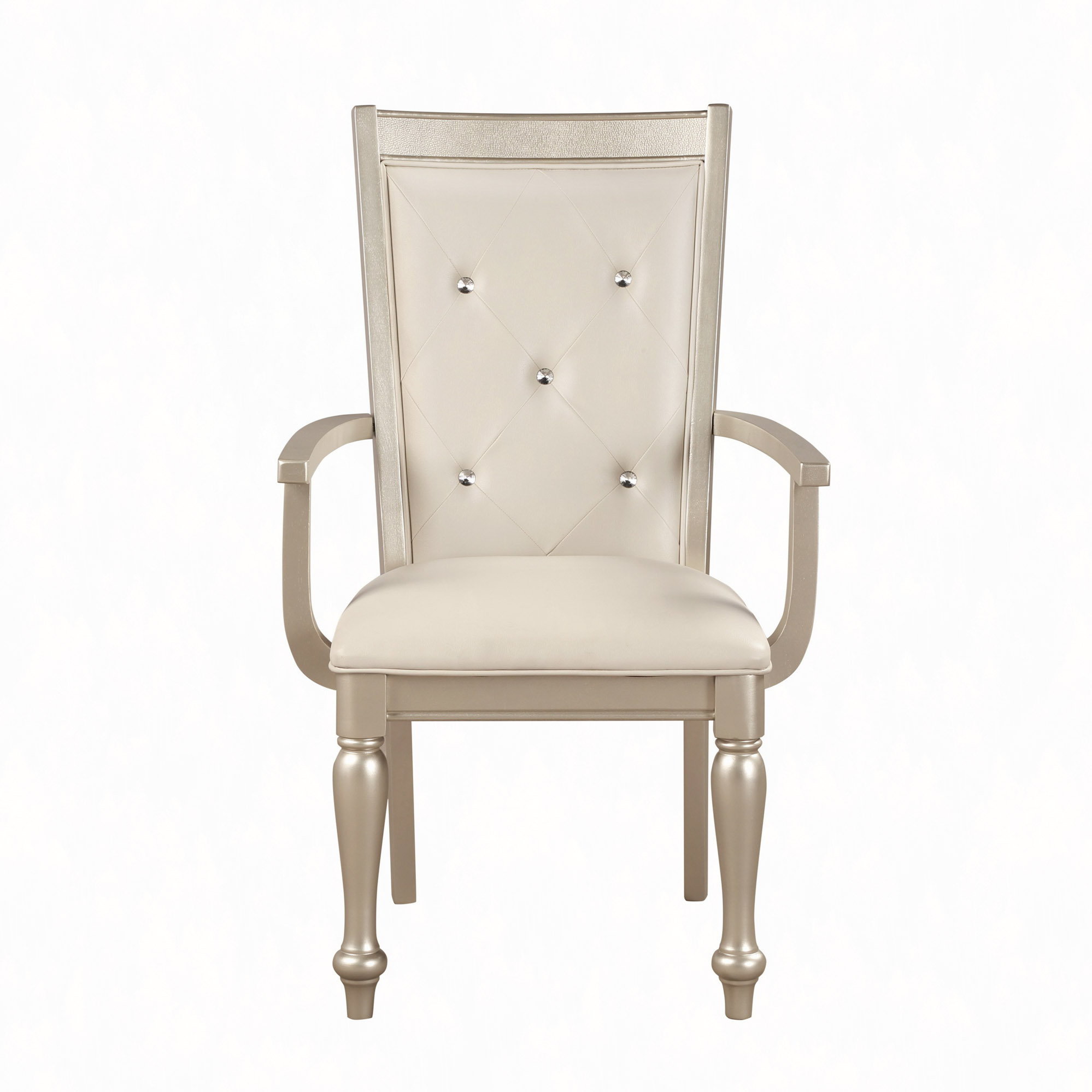 Wildon Home® Arm Chairs 2Pc Set Button-Tufted Chair Design Dining Room ...