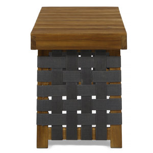 Union Rustic Oak Park Solid Wood Side Table & Reviews | Wayfair