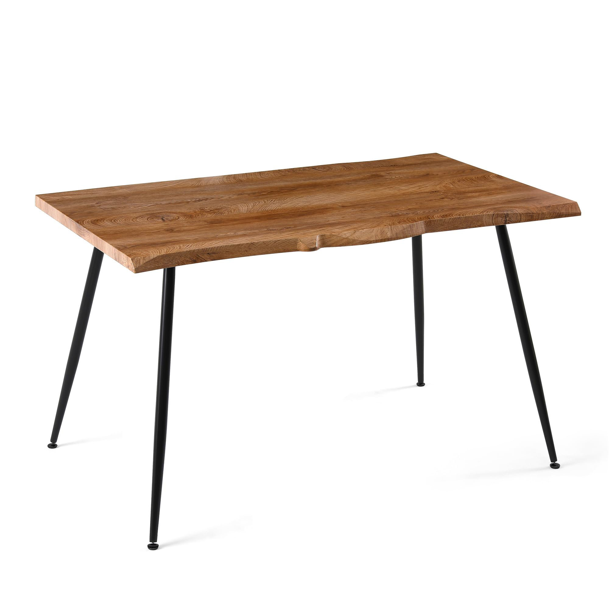 17 Stories Custer Modern 47" Irregular Rectangle Dining Table For 4-6 ...