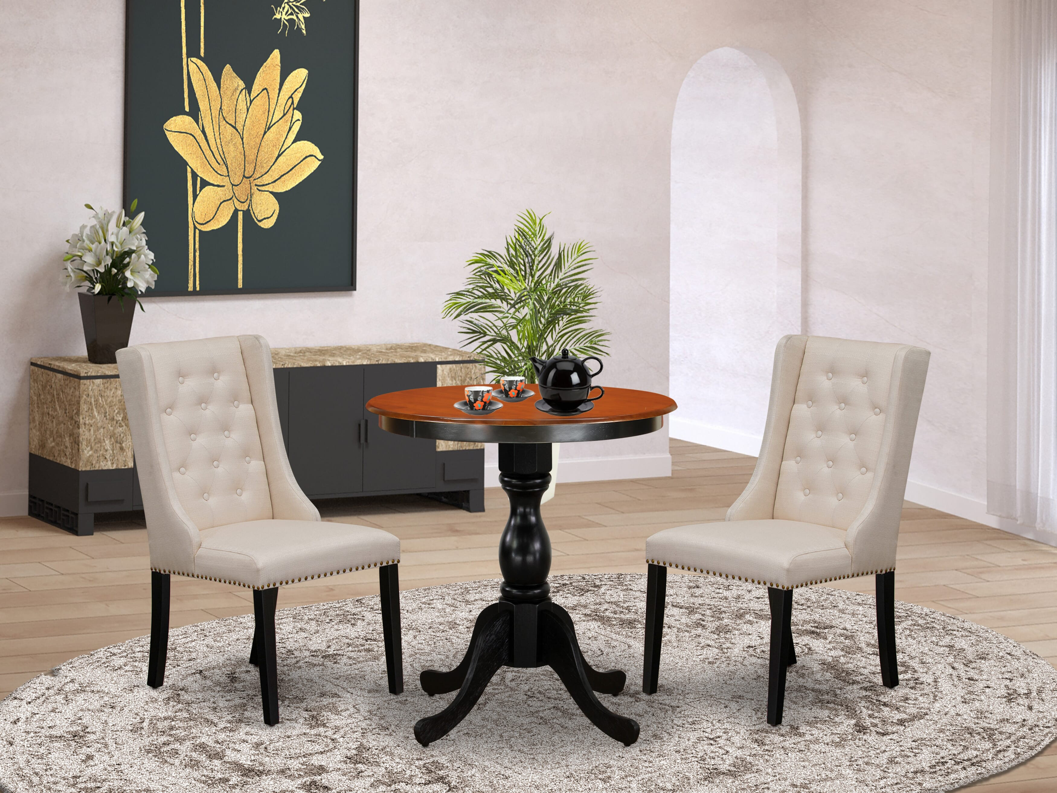 Alcott Hill® Adelo 2 - Person Breakfast Nook Dining Set | Wayfair