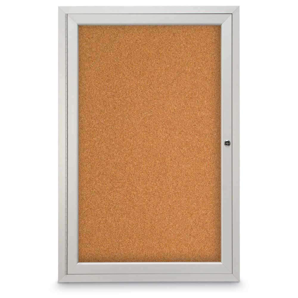United Visual Products Enclosed Wall Mounted Bulletin Board | Wayfair