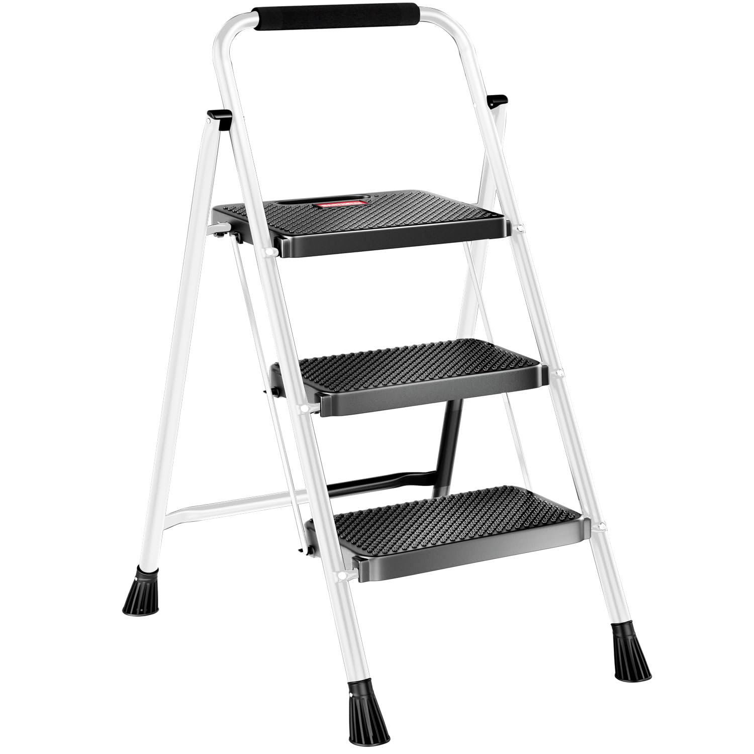 WFX Utility™ Foldable Step Ladder with Anti-Slip Feet | Wayfair