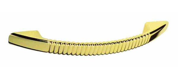 D. Lawless Hardware (5 Pack) 5 inch Ribbed Bow Pull Polished Brass ...