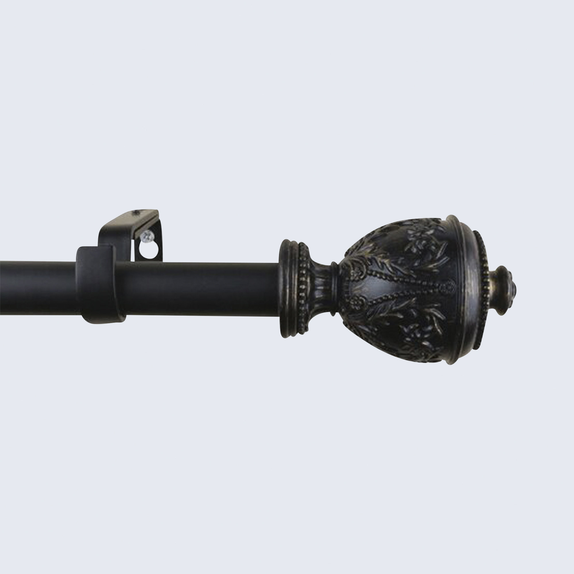 Astoria Grand Meridan Grecian Urn Single Curtain Rod & Reviews | Wayfair