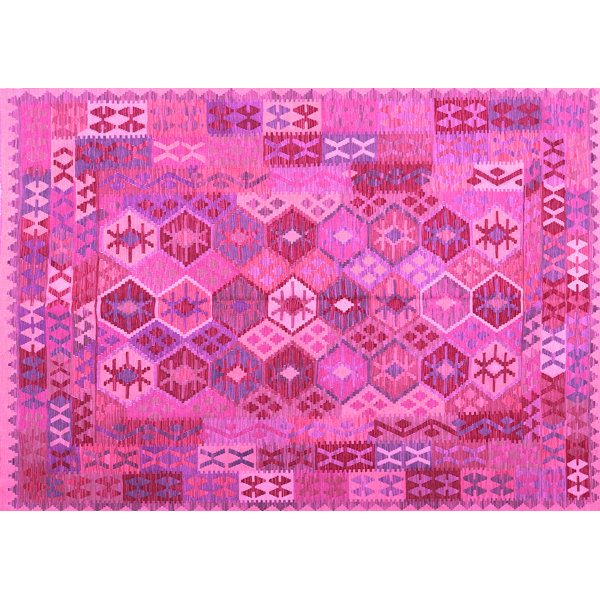 Union Rustic Pink/Purple Rug | Wayfair