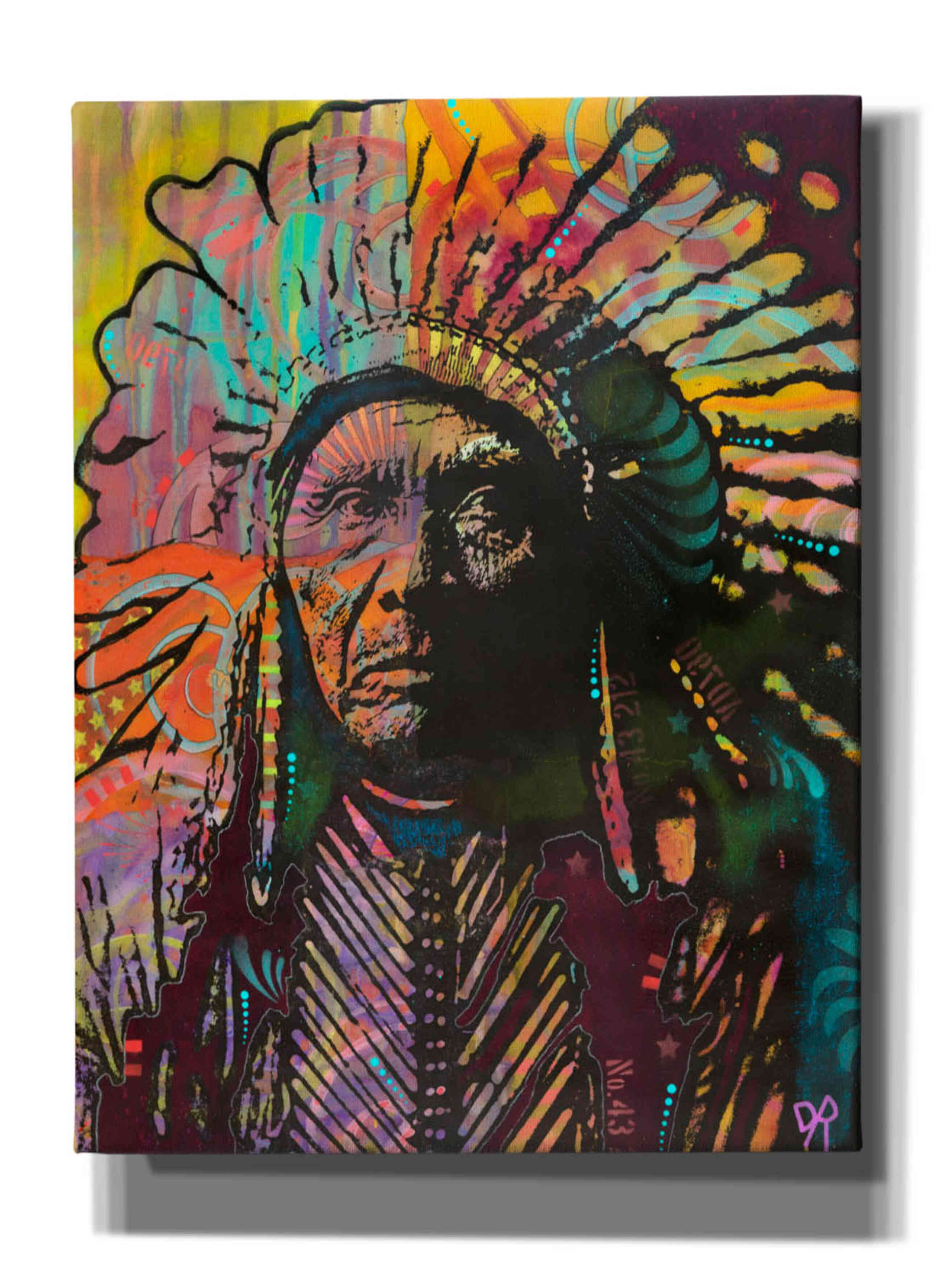 Bungalow Rose Native American IV by Dean Russo - Wrapped Canvas Graphic ...