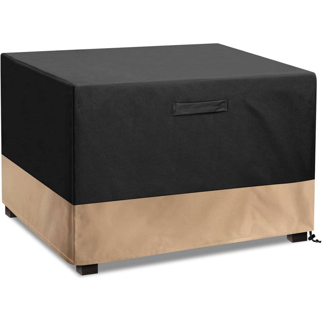 Latitude Run® 42-Inch Square Fire Pit Cover, Waterproof Patio Cover For ...
