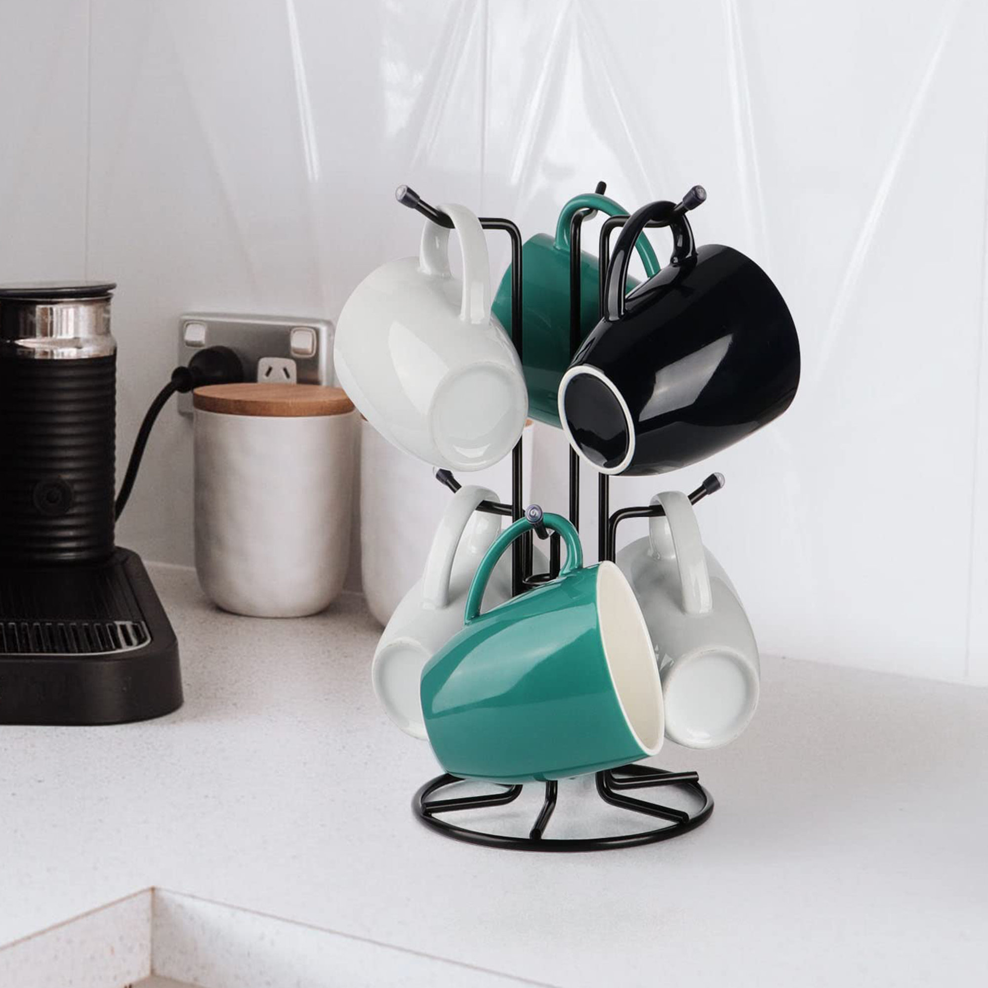 Lark Manor Countertop metal cup rack - Wayfair Canada