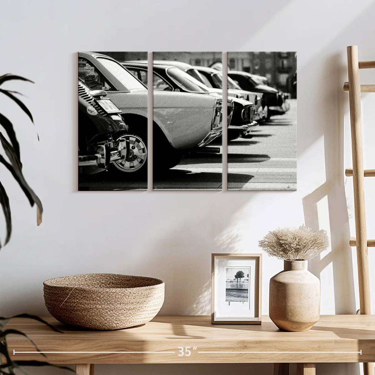 Elephant Stock Monochrome Vintage Cars | Wayfair