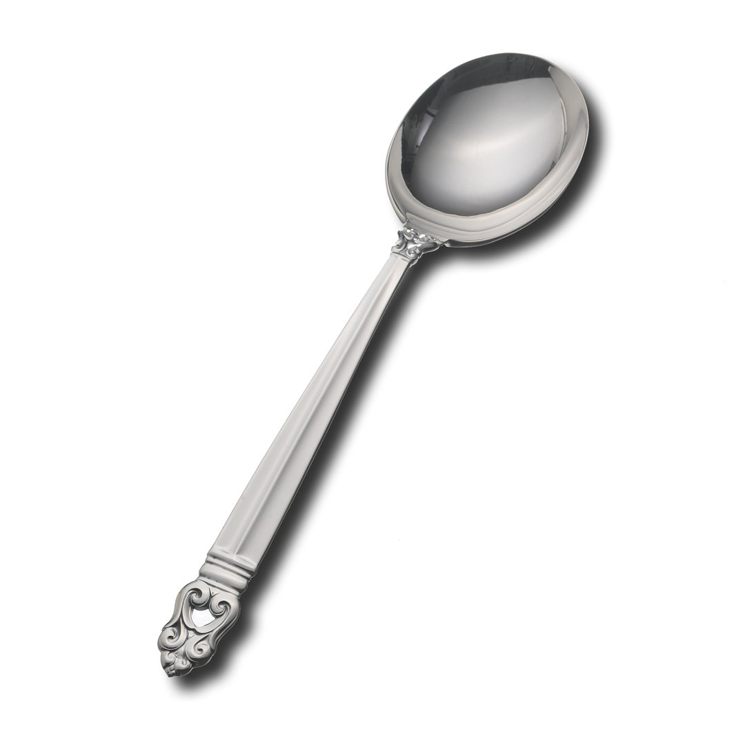 International Silver Sterling Silver Royal Danish Soup Spoon - Wayfair ...
