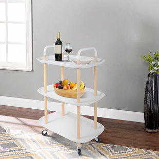 Removable Serving Tray Bar Carts You'll Love | Wayfair