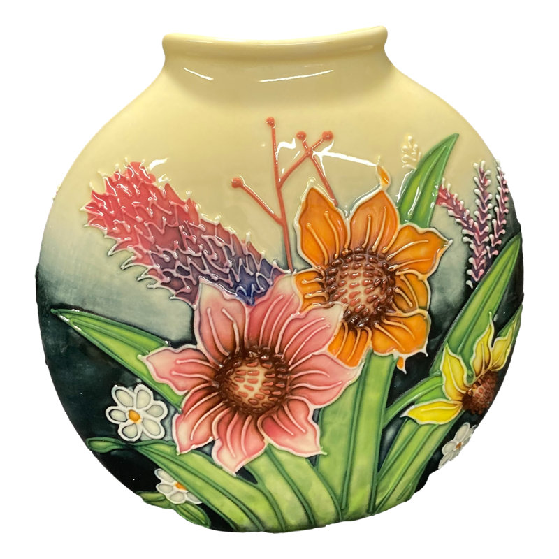 ClassicLiving Old Tupton Ware Summer Bouquet Avlona Ceramic Table Vase ...