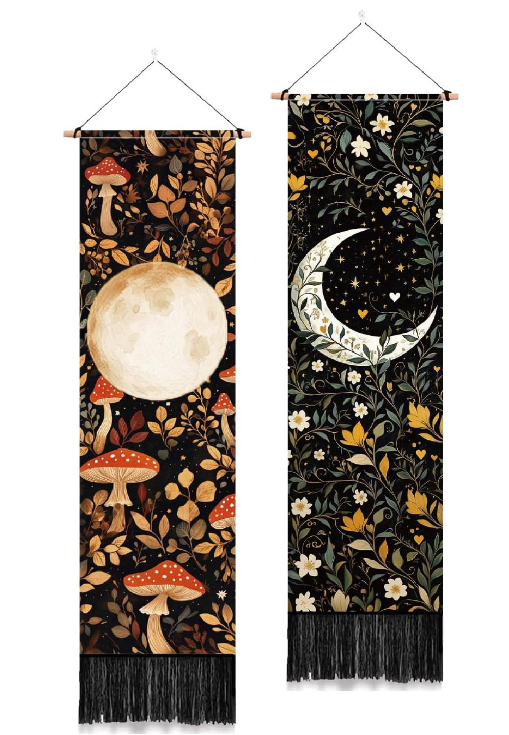 August Grove® Tassels Vertical Bohemian Tapestry Wall Hanging | Wayfair