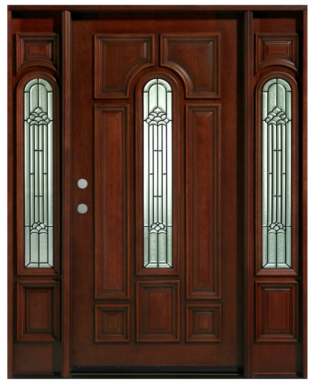 Asian Pacific Products Inc. Mahogany Prehung Front Entry Doors ...