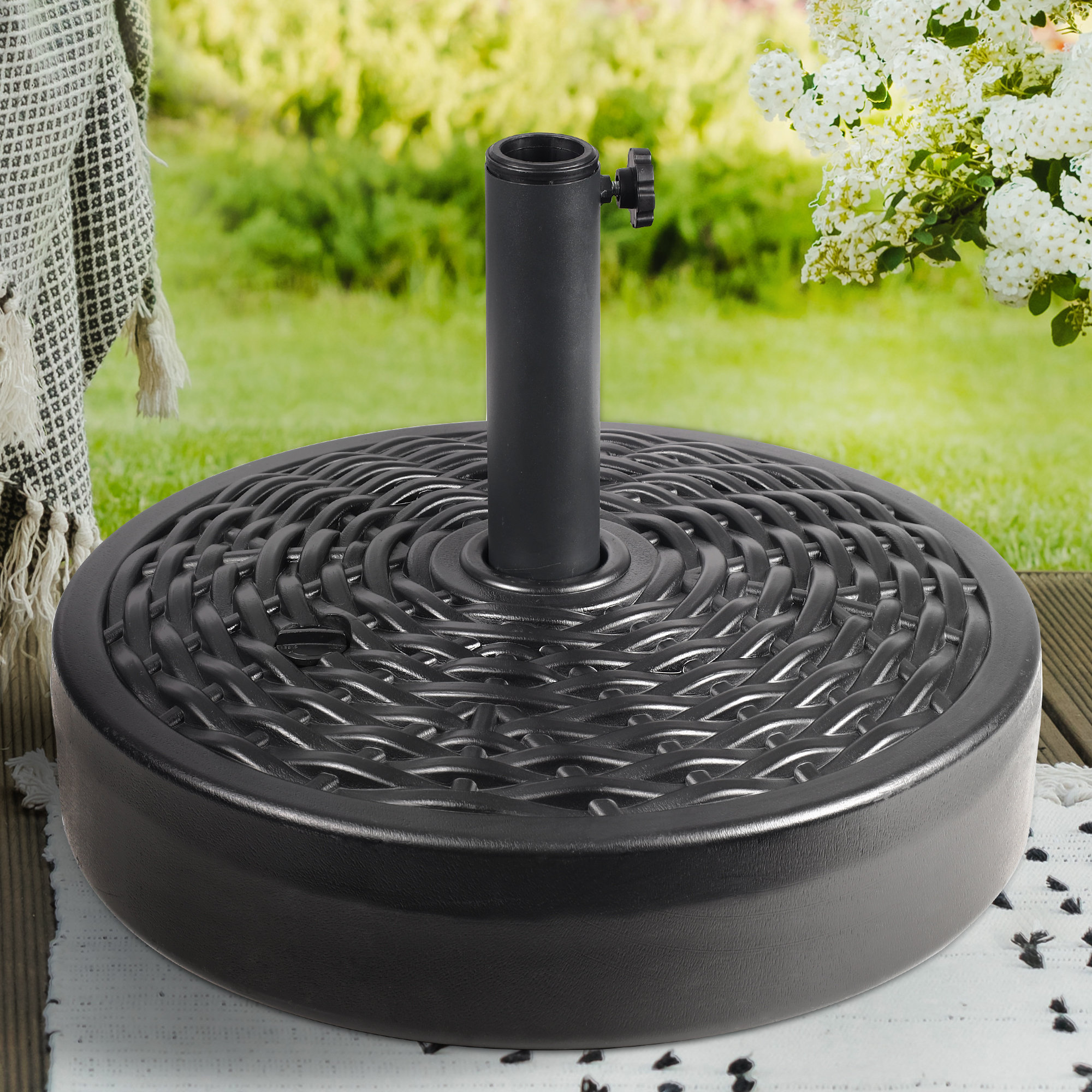 LovoIn 48 Lb. Plastic Umbrella Base & Reviews - Wayfair Canada