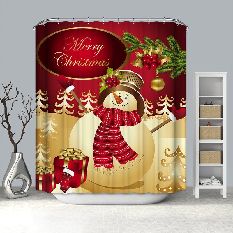 The Holiday Aisle® Kobe Single Shower Curtain & Reviews | Wayfair