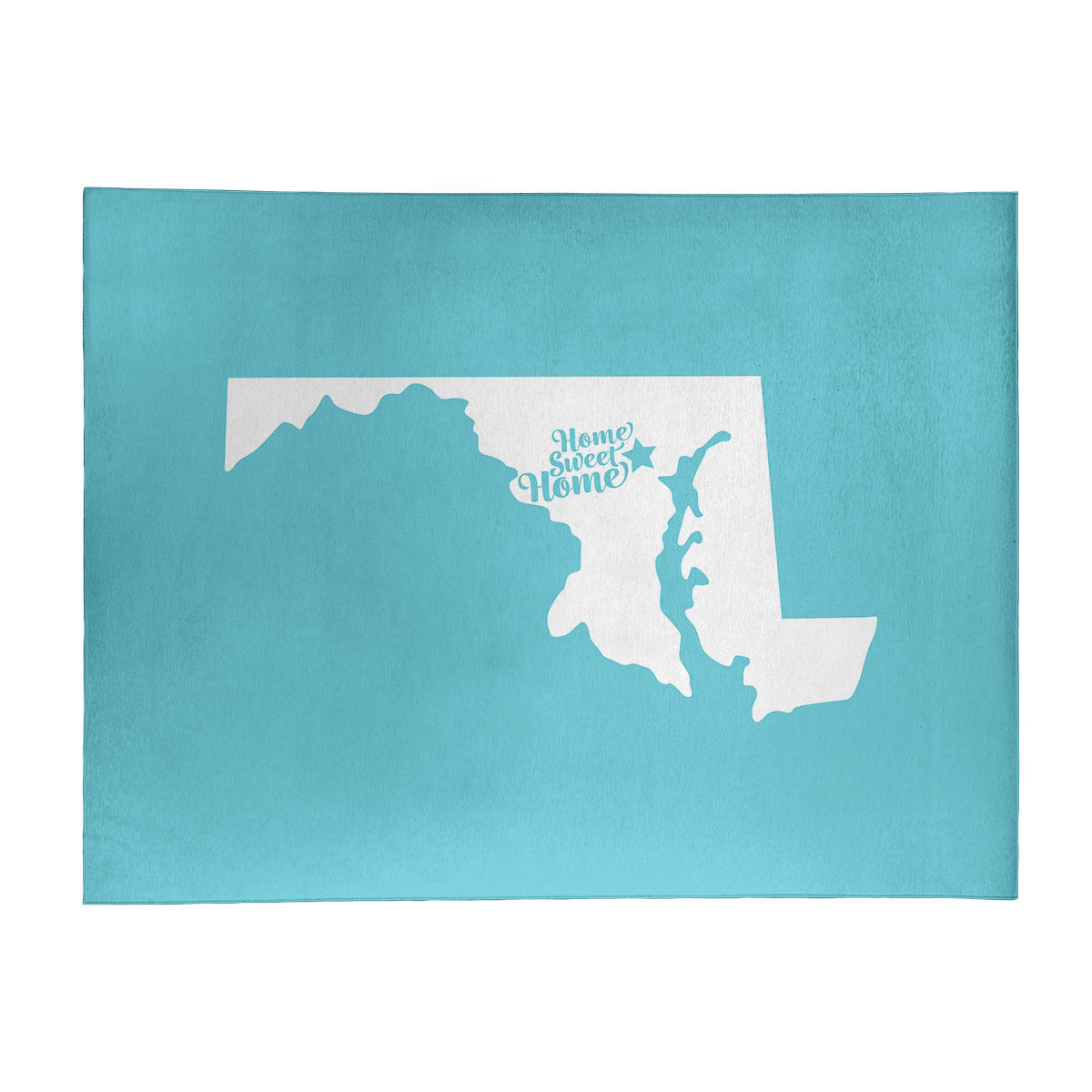 East Urban Home Home Sweet Baltimore Poly Chenille Rug - Wayfair Canada