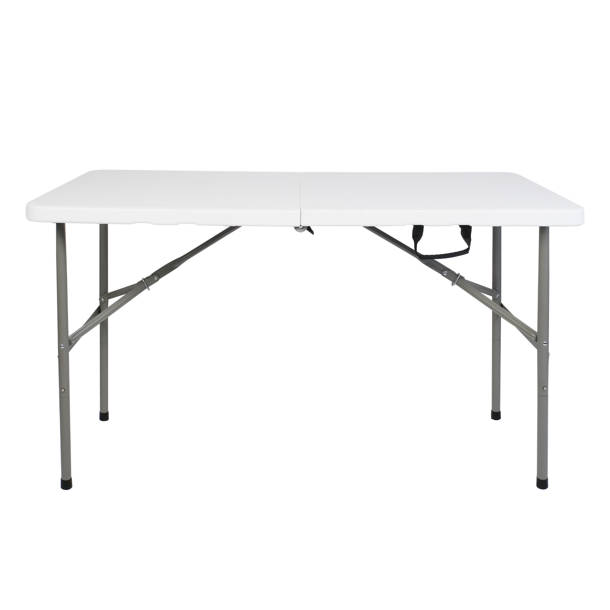 Winado 48'' Plastic Rectangular Adjustable Folding Table & Reviews ...