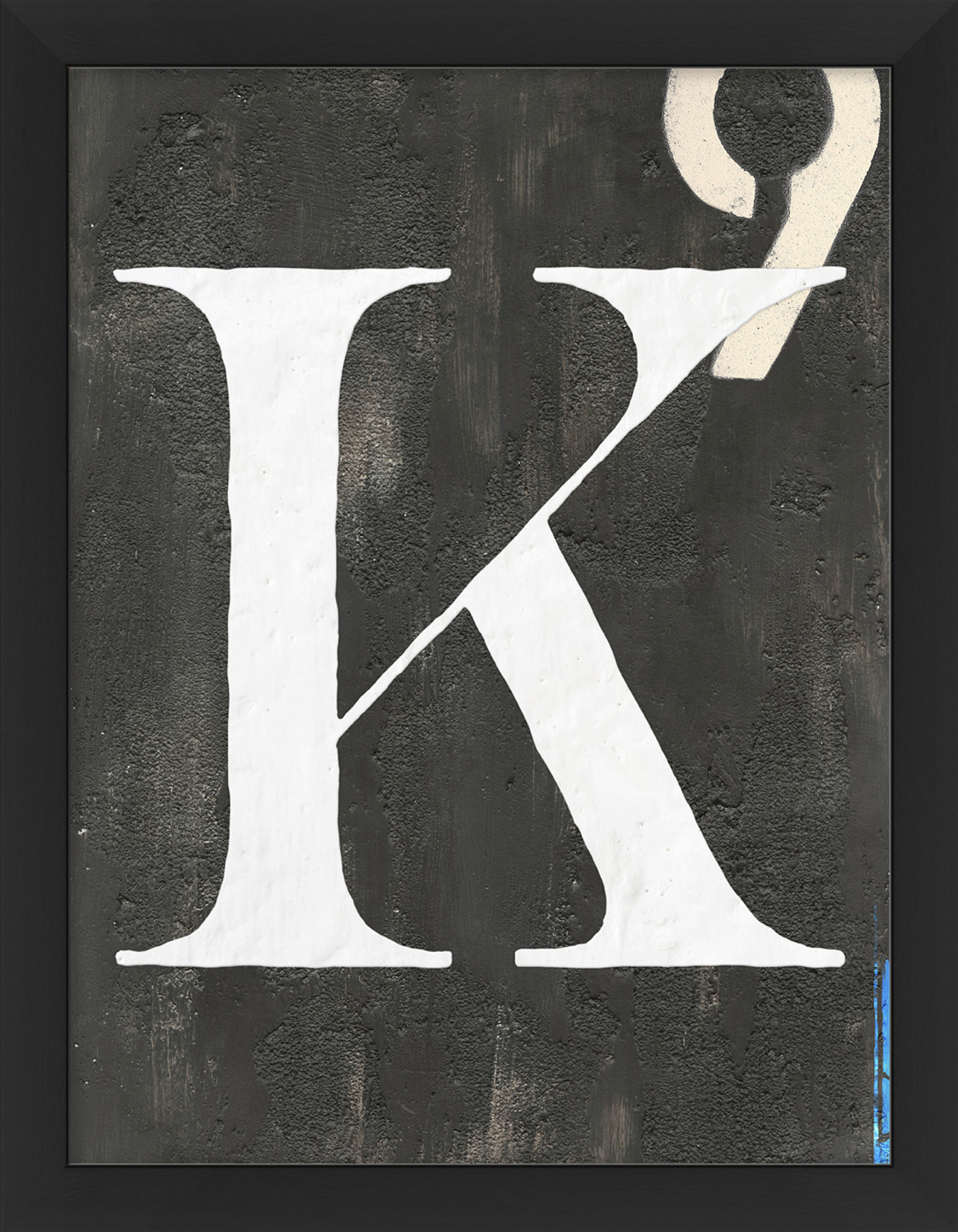 Wendover Art Group Alphabet "K" - Picture Frame Textual Art on Paper ...