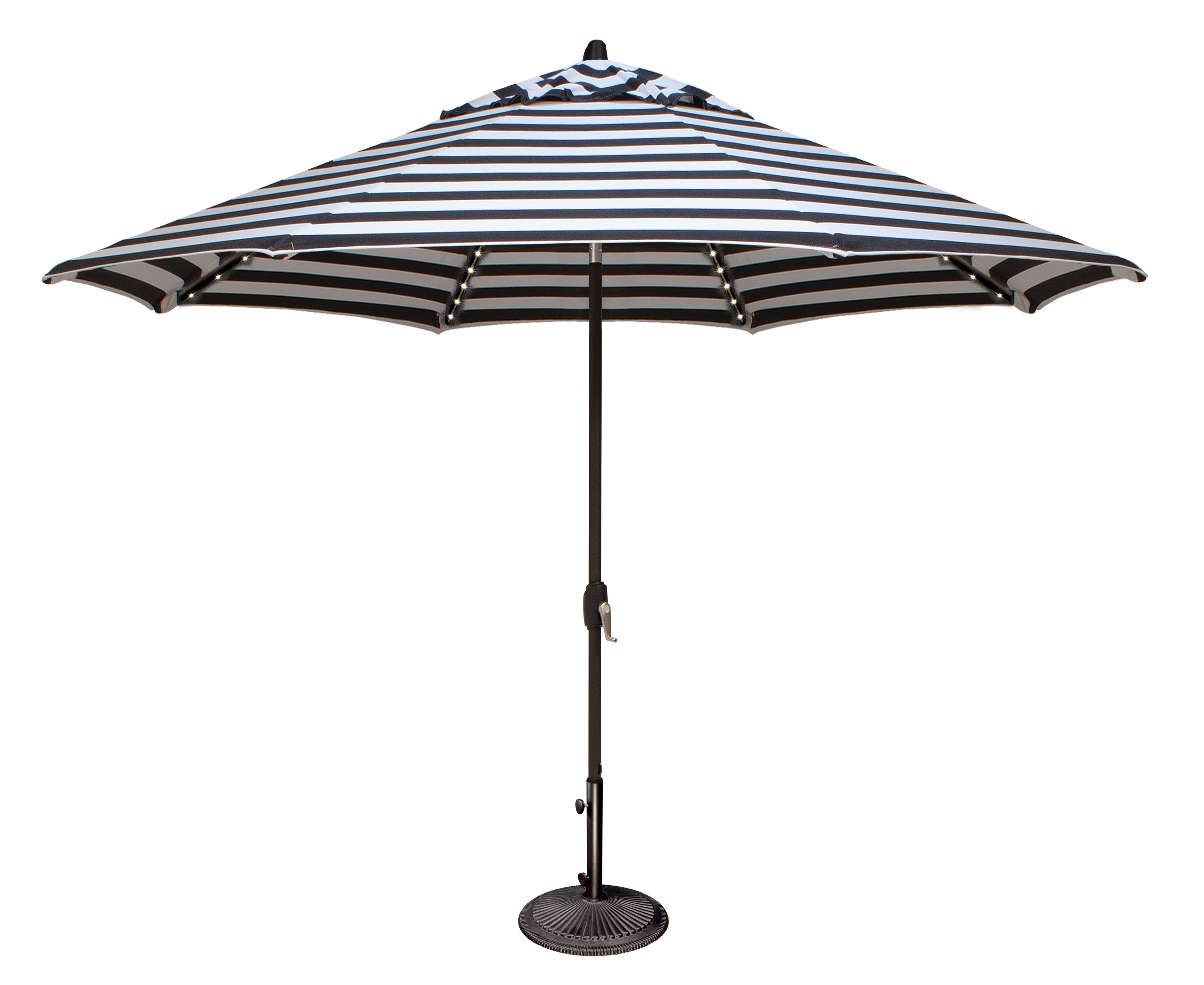 Joss & Main Bigelow 11' Lighted Umbrella | Wayfair
