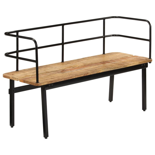 Williston Forge Solid Mango Wood Bench – 120X40x70 Cm, Durable And ...