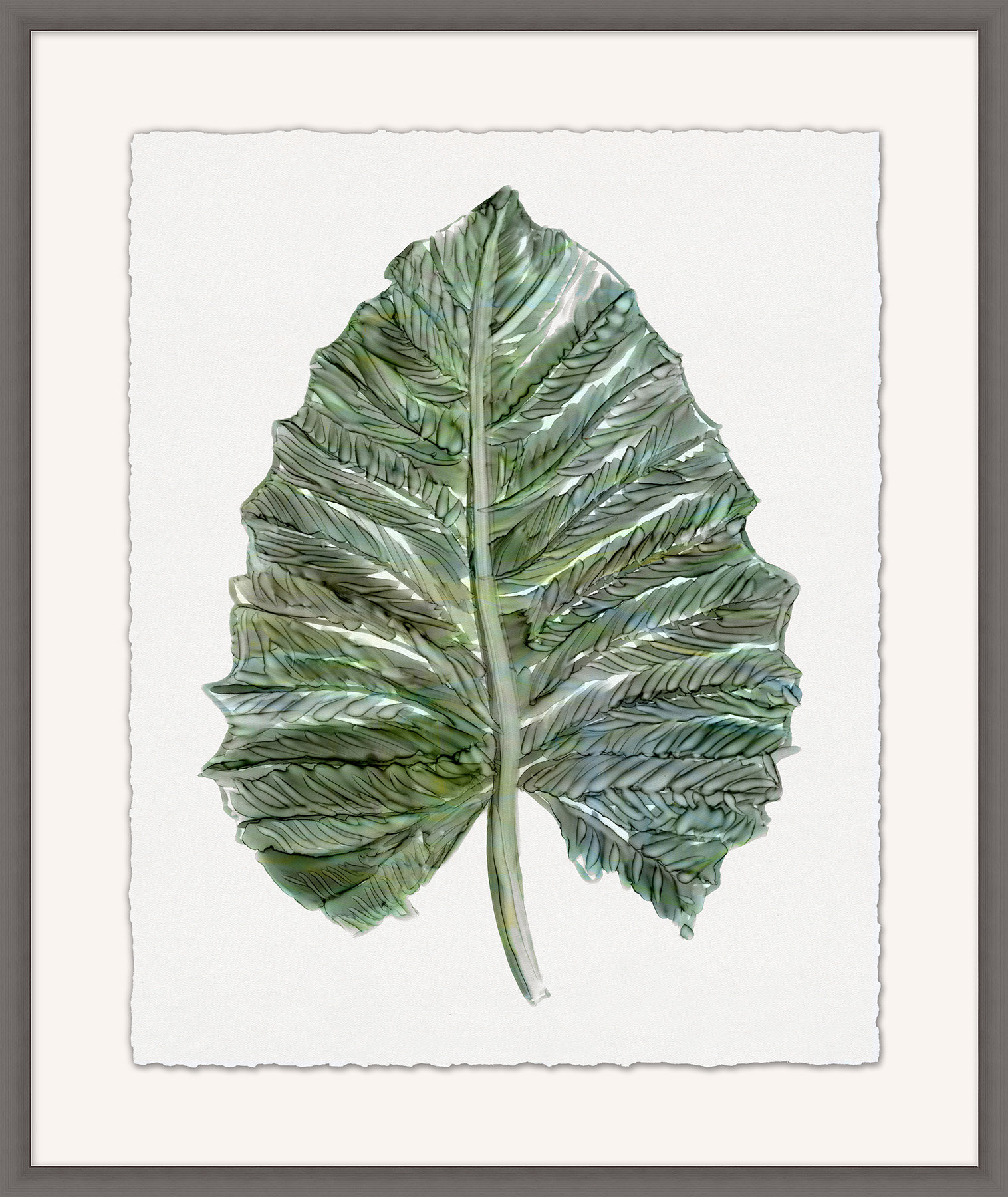 Wendover Art Group Foliage Study 3 - Picture Frame Painting on Paper ...