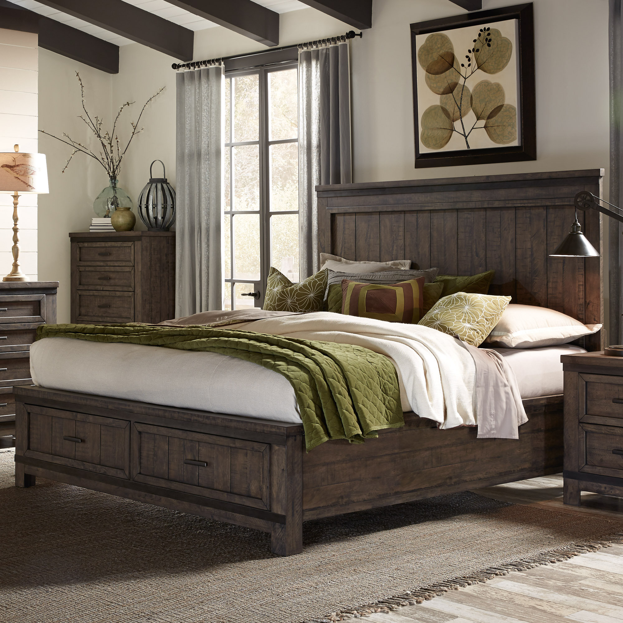 Red Barrel Studio® Raimy King Storage Bed | Wayfair