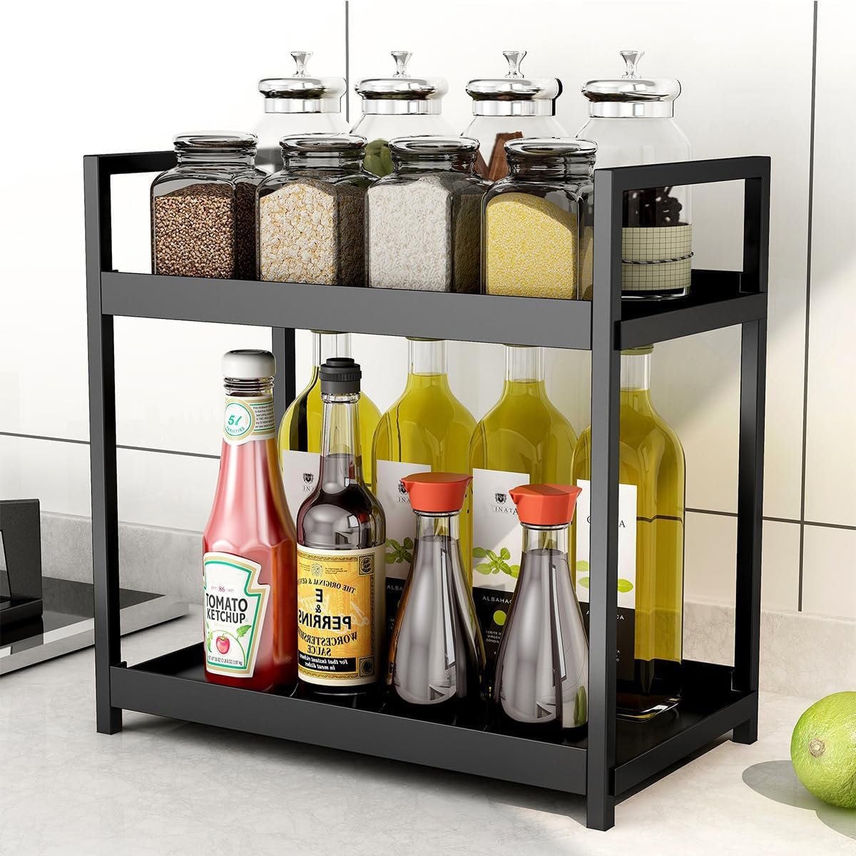 Ebern Designs 2-Tier Kitchen Countertop Organizer - Wayfair Canada
