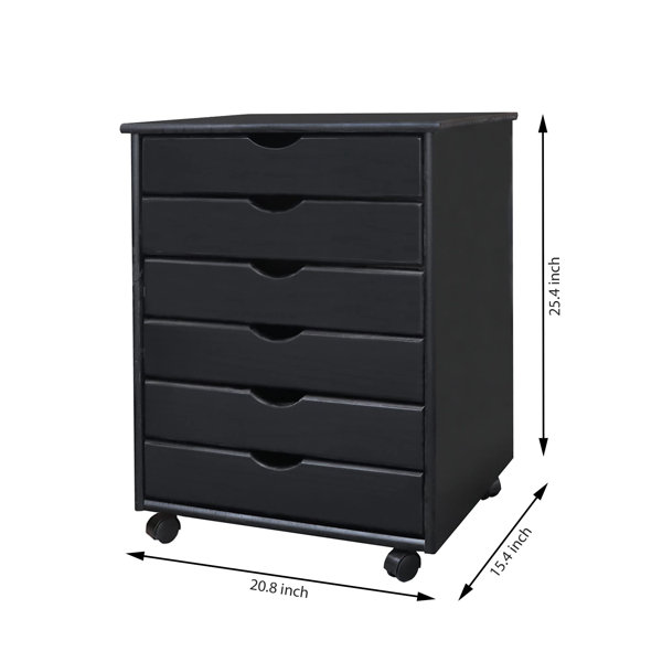 Wildon Home® Denira 6 Drawer Storage Drawer | Wayfair