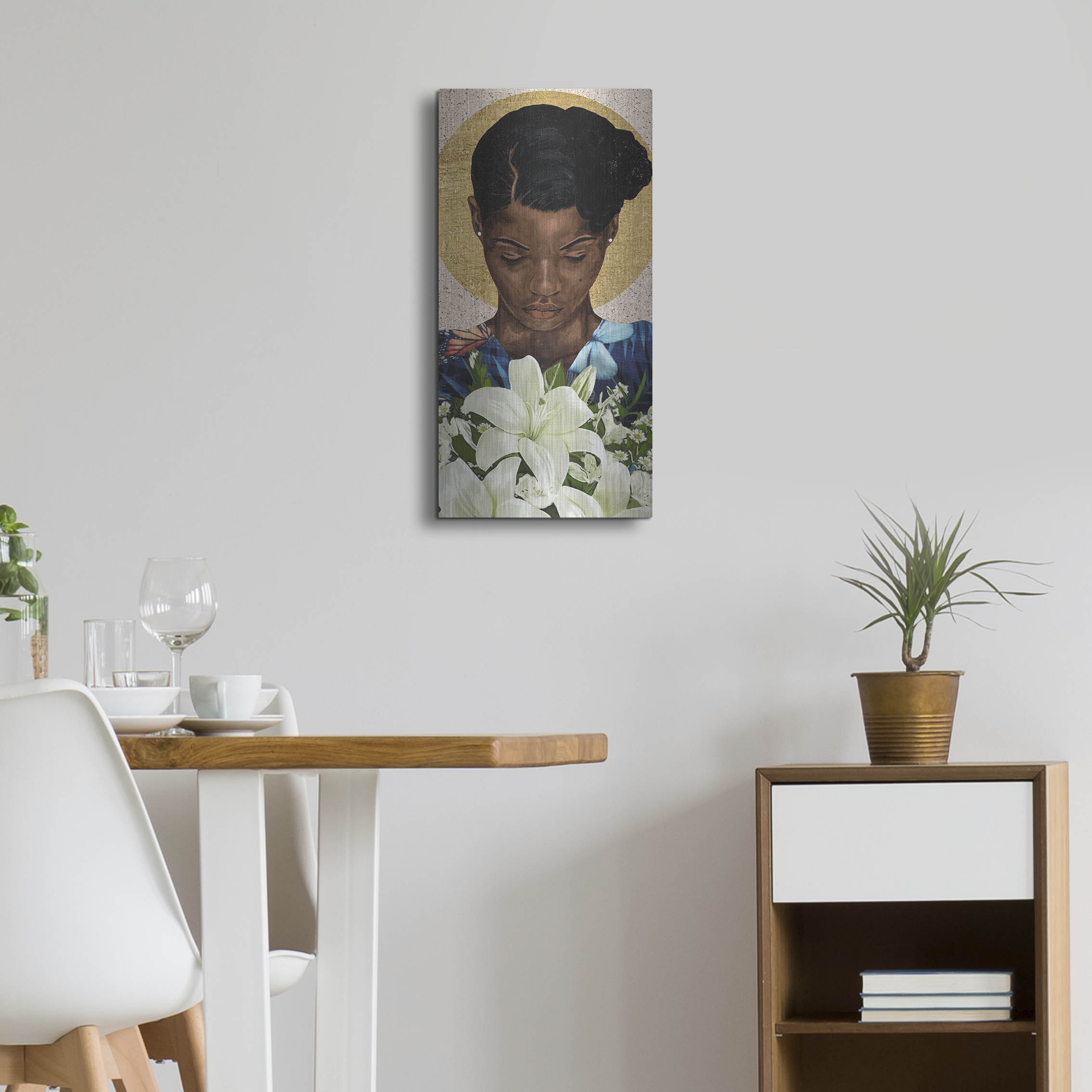 Winston Porter 'Meditation 2' by Alonzo Saunders Metal Wall Art, 12" x ...