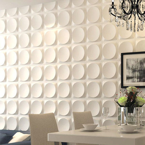 Vinyl / PVC Wall Paneling You'll Love | Wayfair