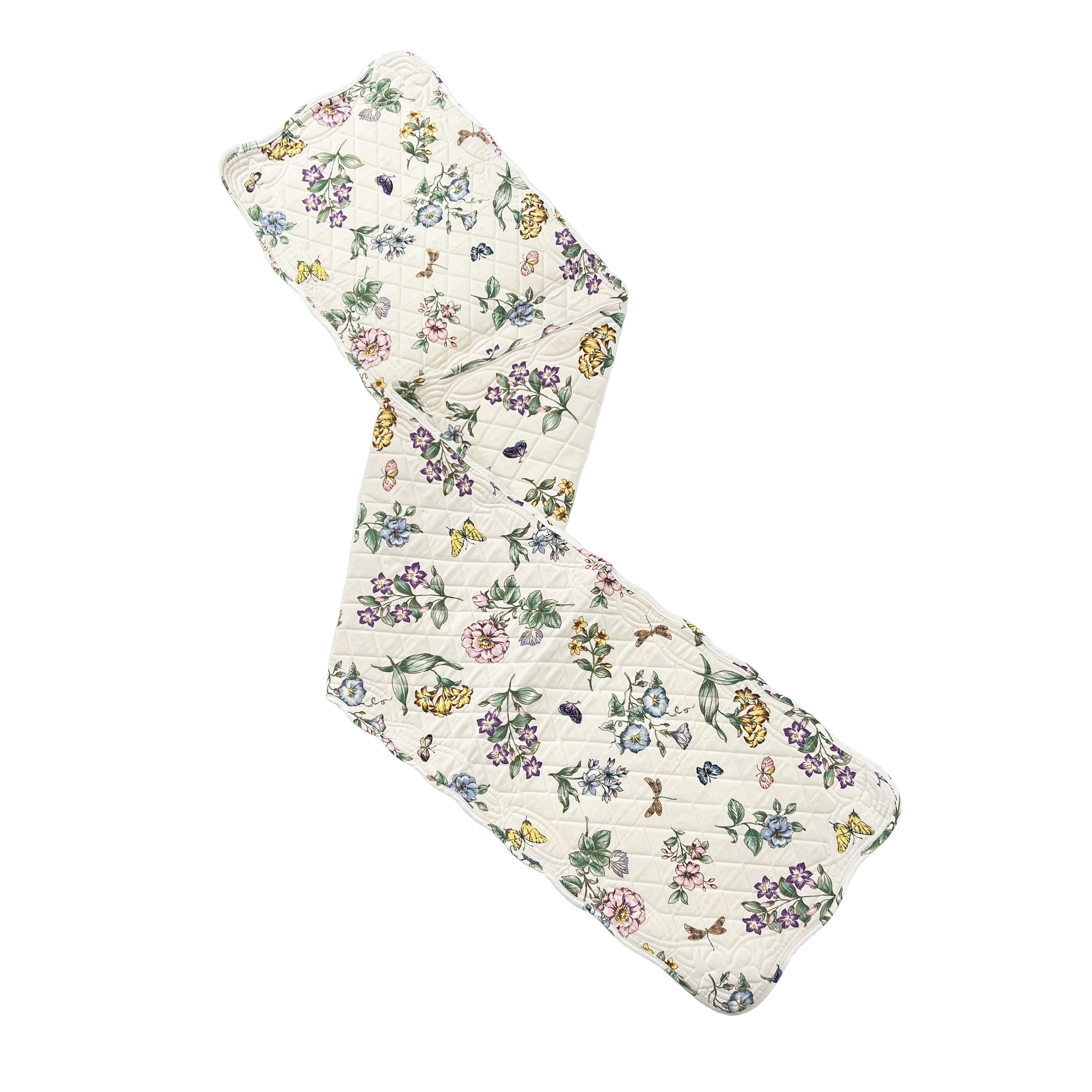 Lenox Butterfly Meadow Quilted Runner, 14" x 70" | Wayfair
