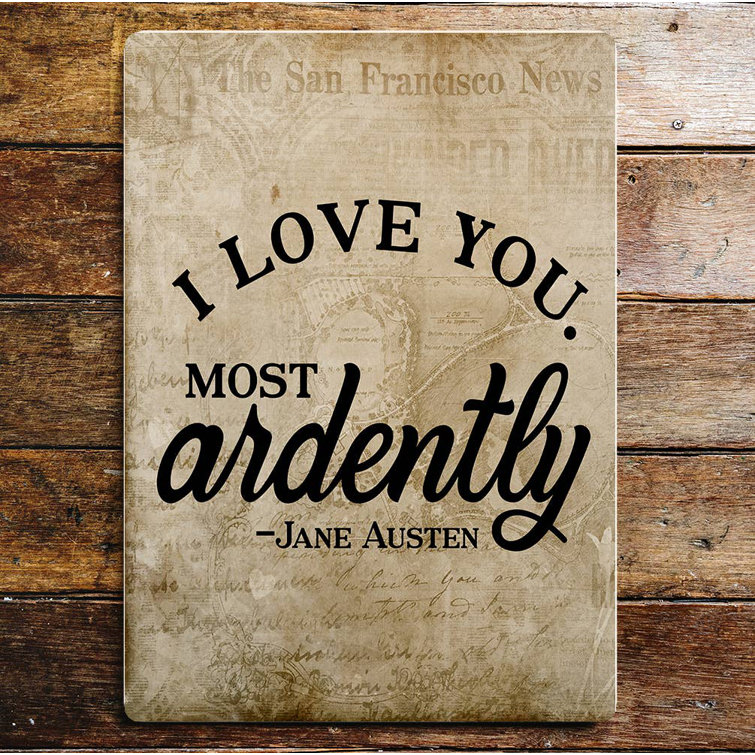 East Urban Home Handmade Metal Typography Wall Decor | Wayfair.co.uk