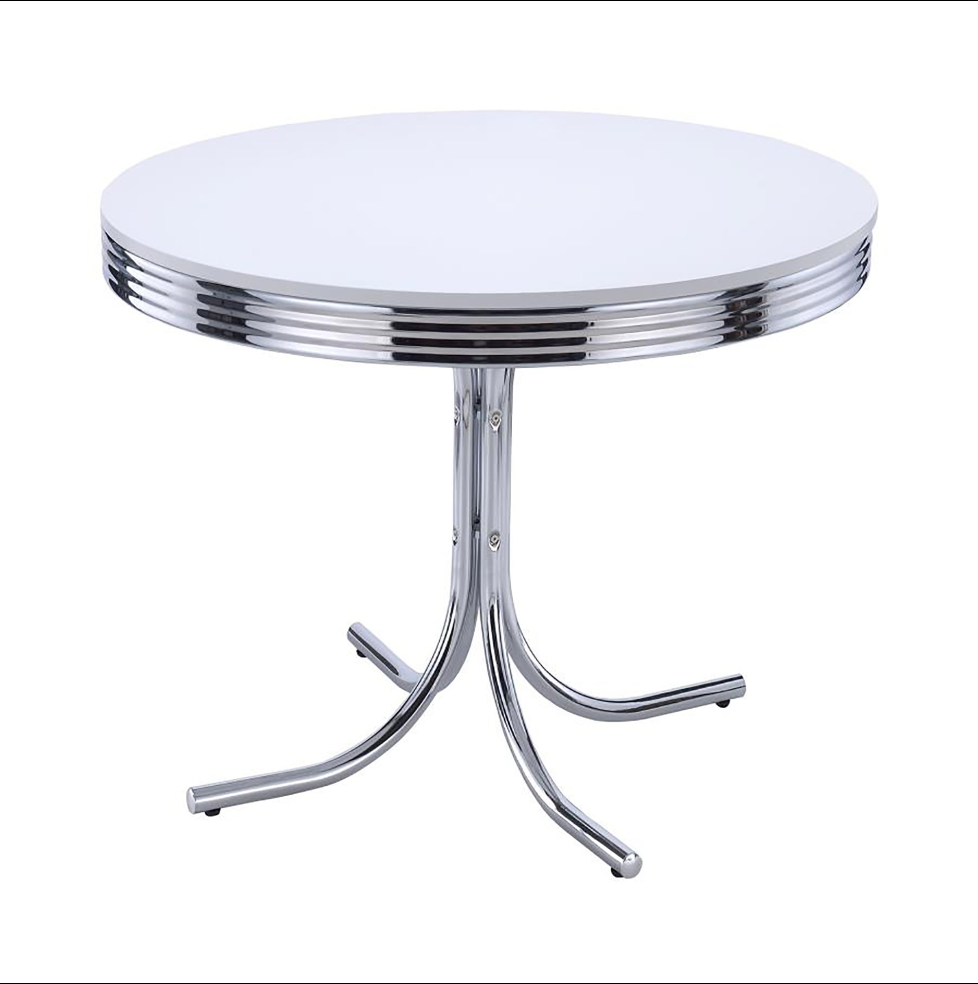 Latitude Run® White Round Dining Table | Wayfair