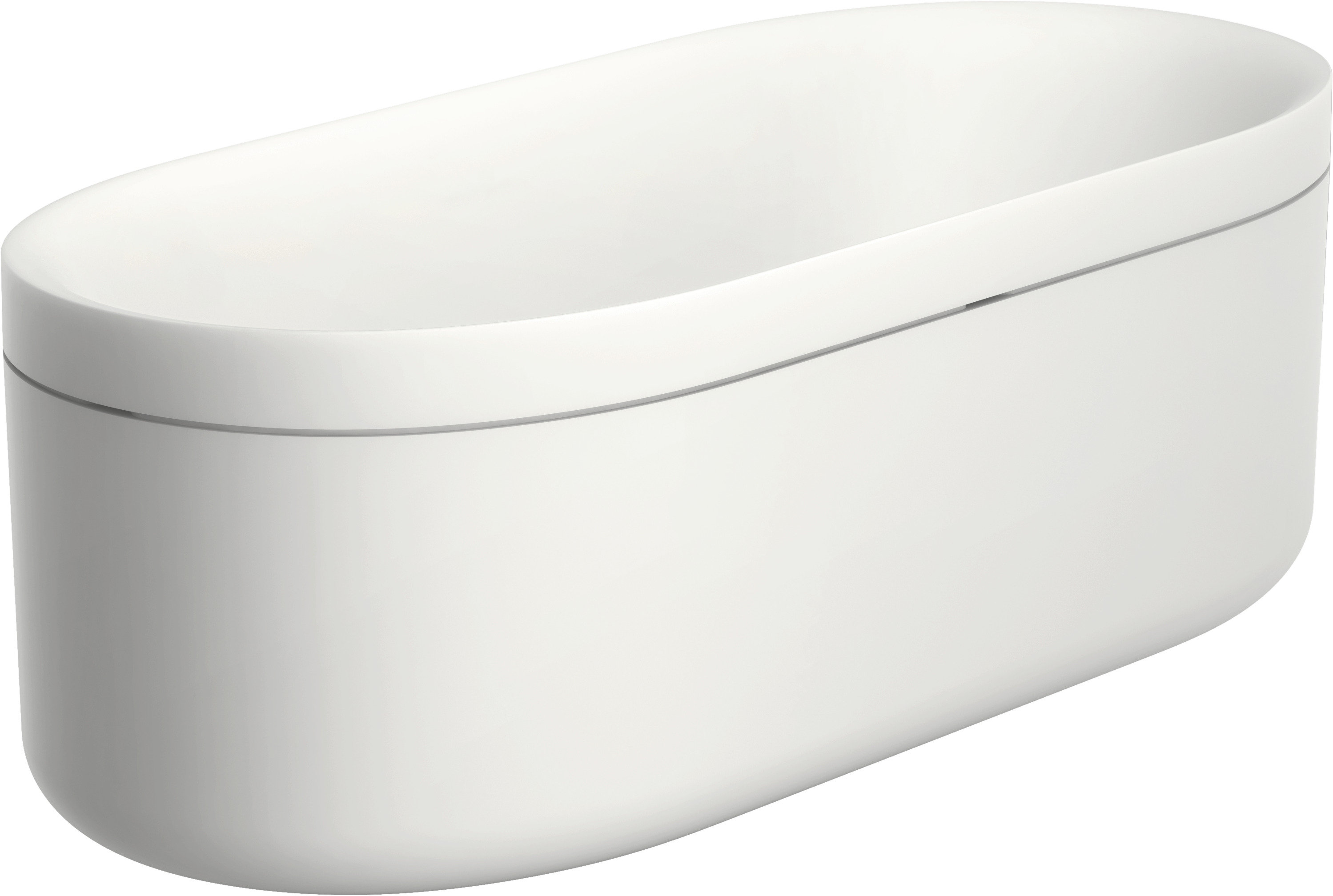 AXOR Suite Tubs Round with Pop-Up Drain, 74 1/8" | Perigold