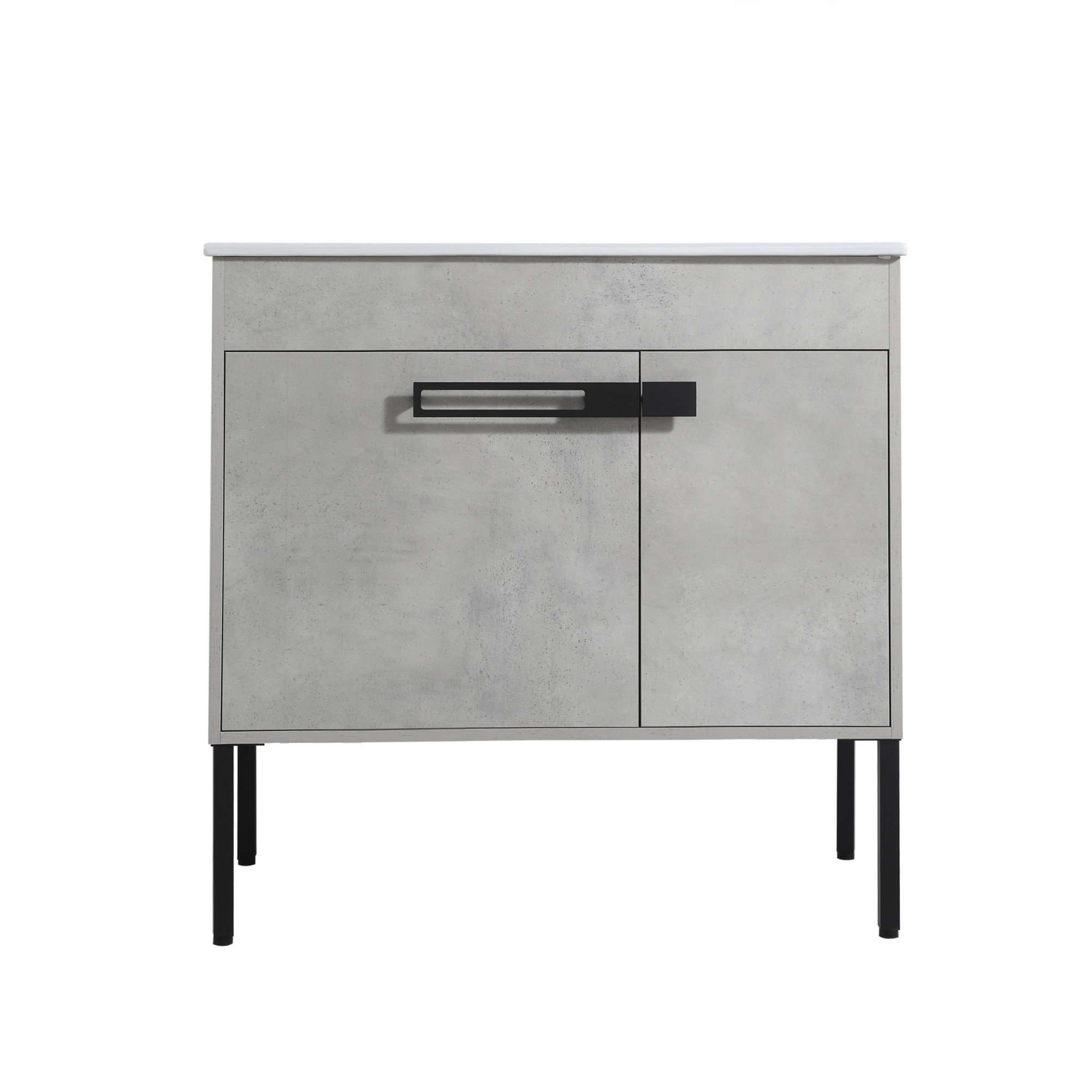 RAY'S RUGS & FLOORING LLC 36” Bathroom Vanity with Storage Cabinetry ...