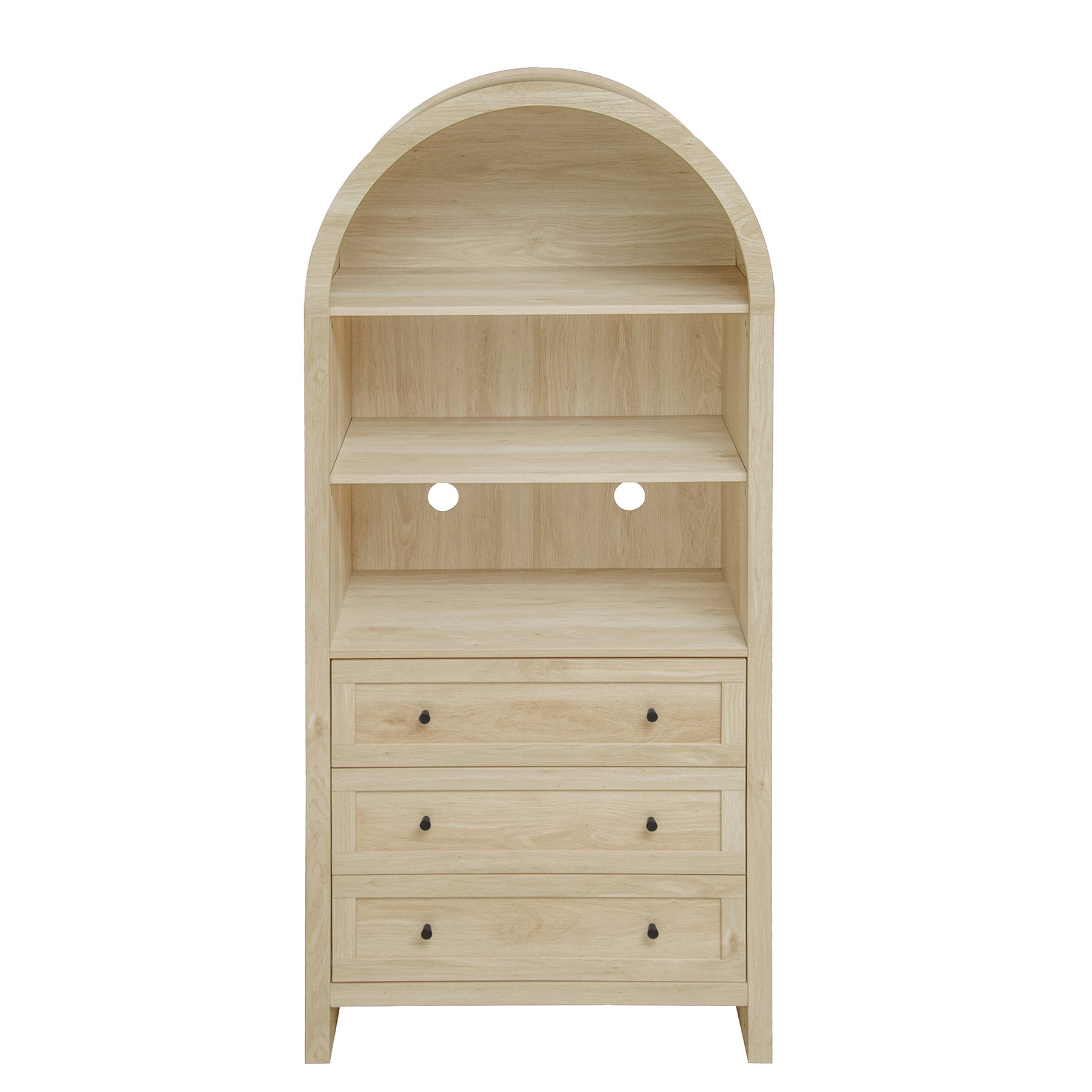 Lark Manor™ Modern Arched Kitchen Storage, Design With Adjustable ...