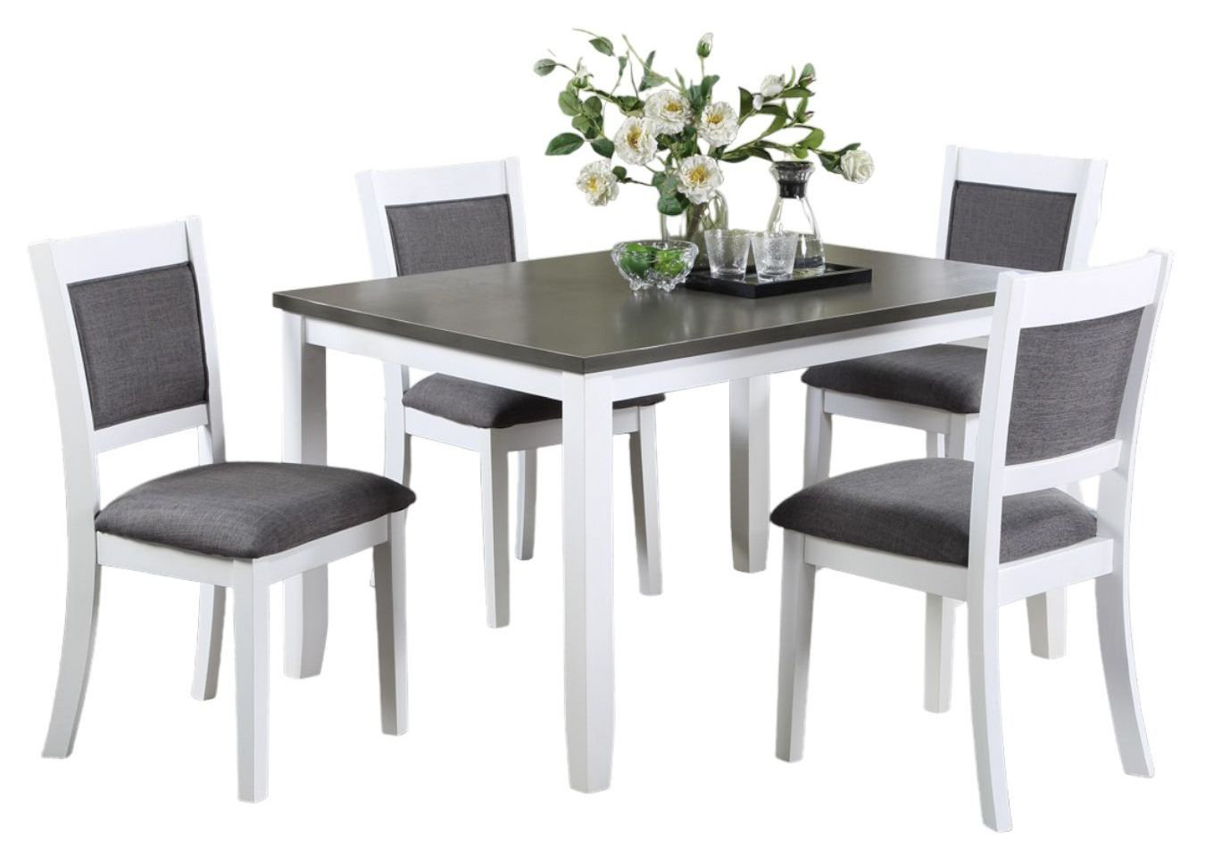 Winston Porter Amaly Rectangular 36'' L x 48'' W Dining Set | Wayfair
