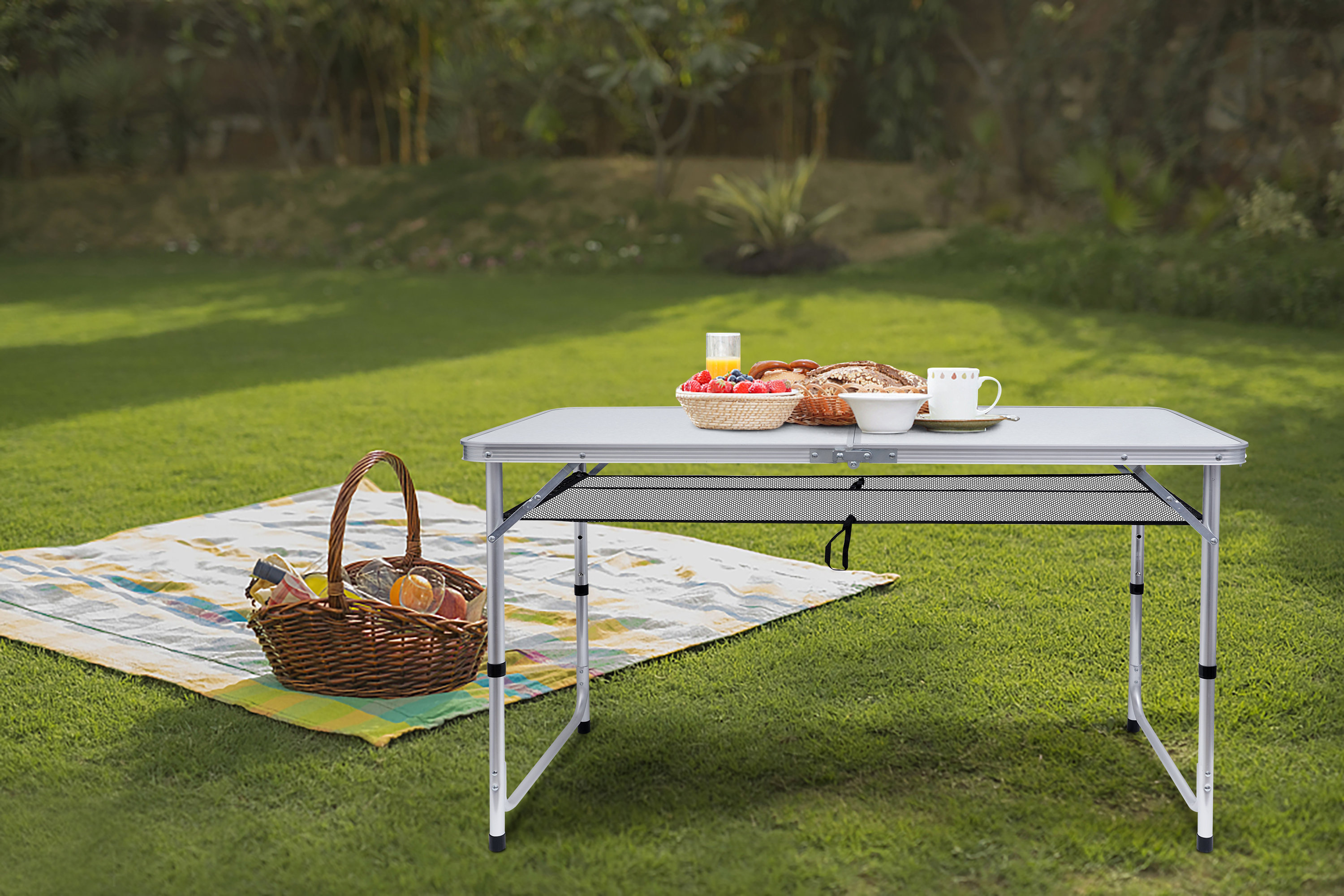 Ebern Designs Caydee Rectangular 47.3'' L x 23.7'' W Outdoor Camping ...