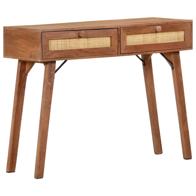 Bay Isle Home Amell 100cm Solid Wood Console Table | Wayfair.co.uk