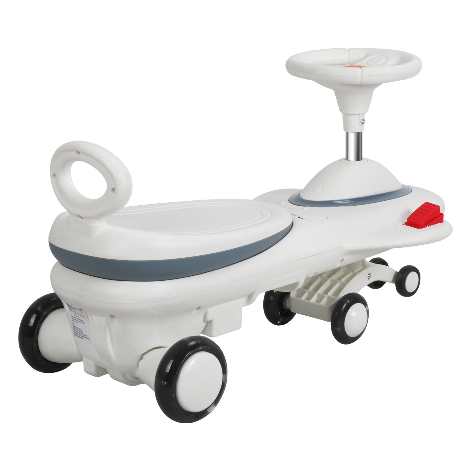 Wrought Studio™ 6.7V Electric Wiggle Car with Pedal, 2-in-1 Electric ...